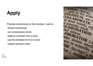 Structure your sentences well in english | PDF