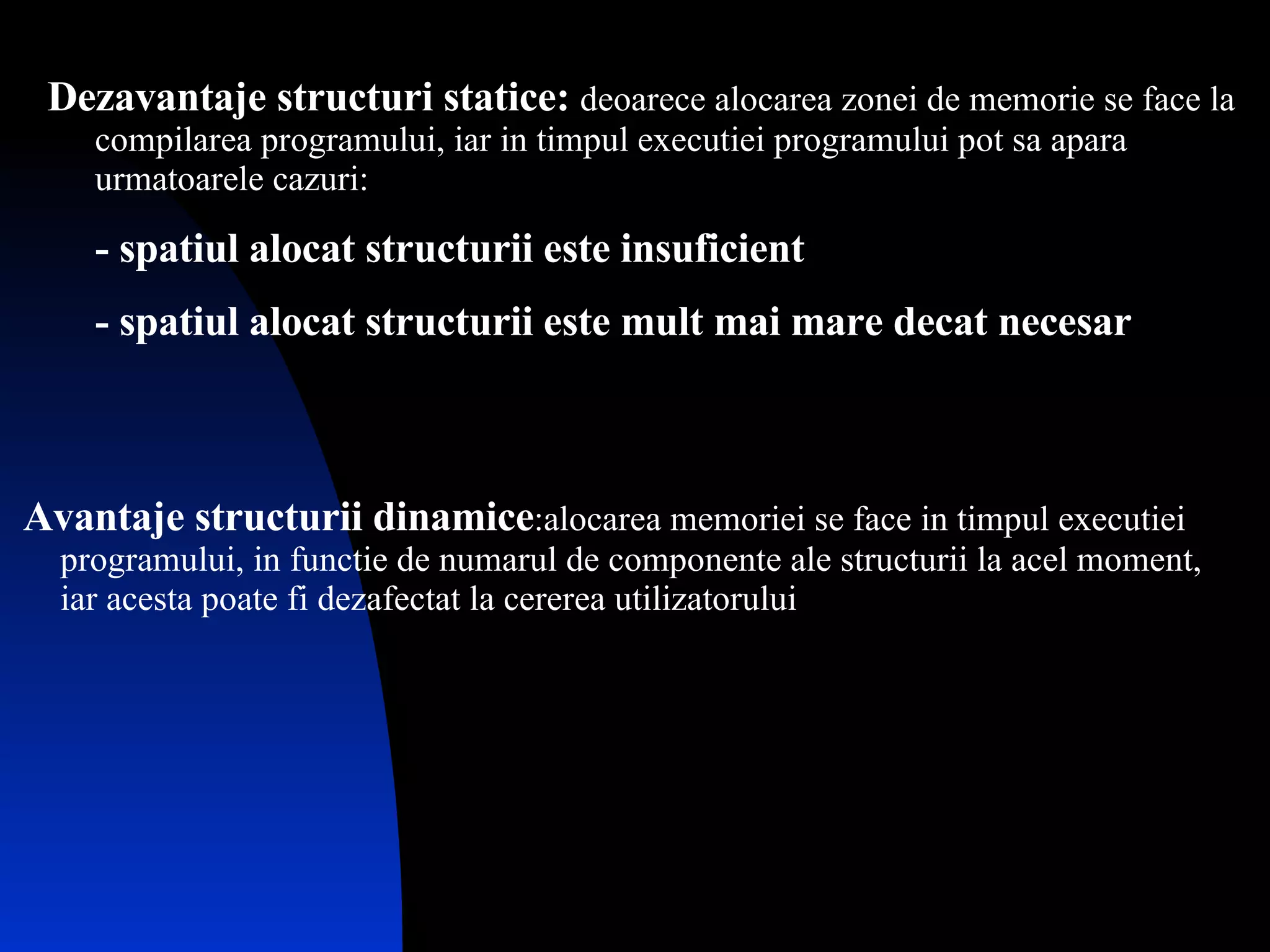 Structuri De Date Alocate Dinamic | PPT