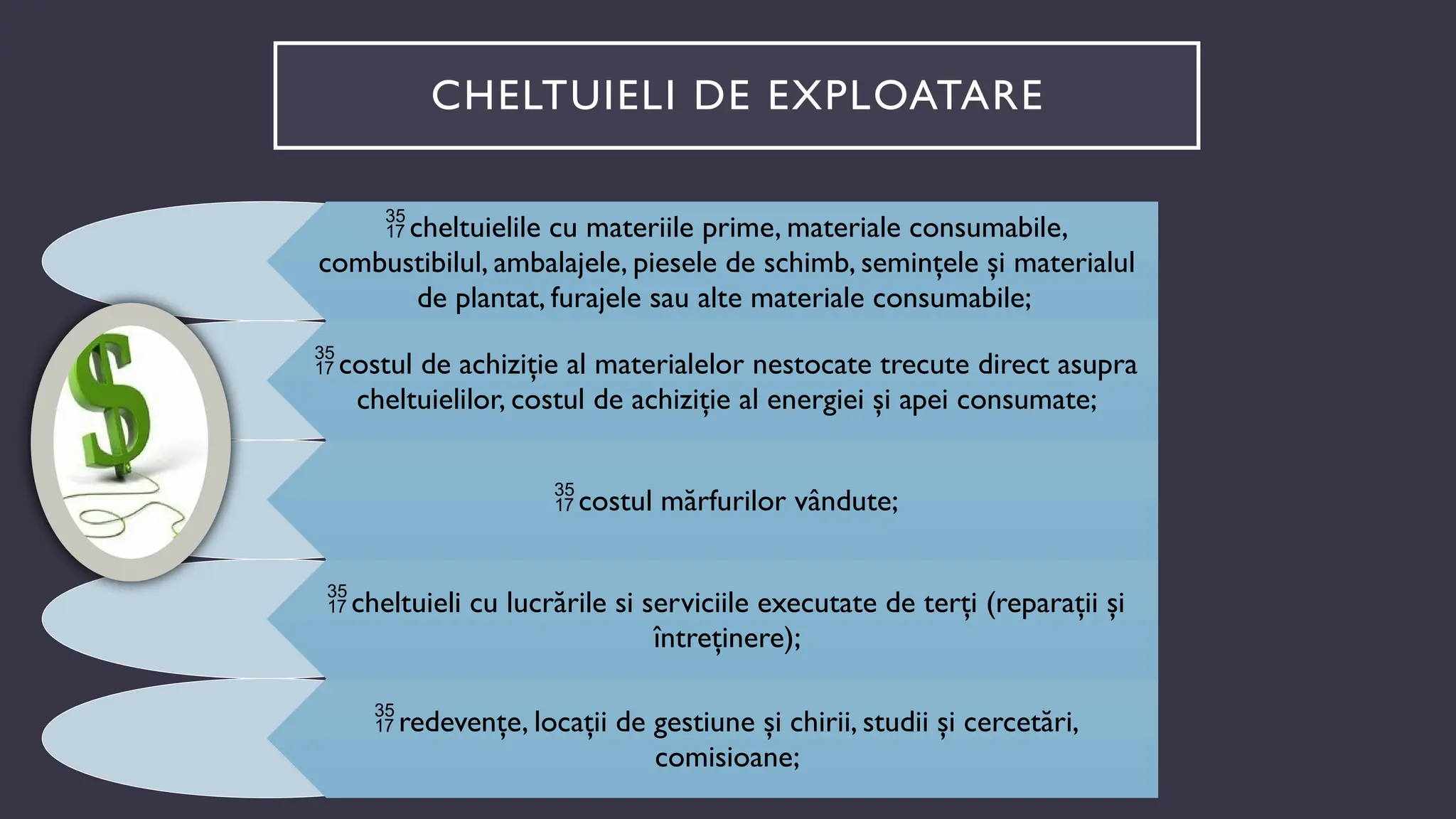 Structuri de venituri si cheltuieli | PPT