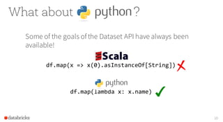 Structuring Apache Spark 2.0: SQL, DataFrames, Datasets And Streaming - by Michael Armbrust ...
