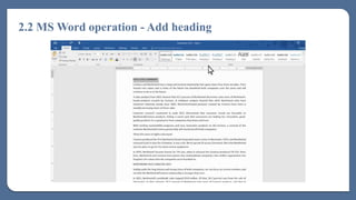 Structuring and Formatting for academic writing | PPTX