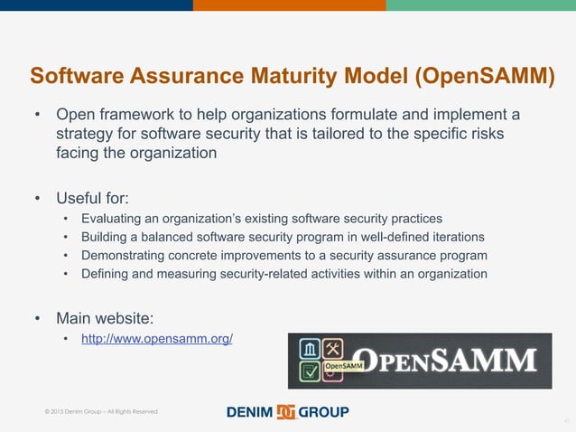 Structuring and Scaling an Application Security Program | PPT