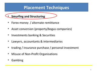 Structuring and smurfing | PPT