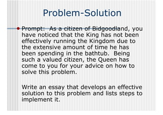 Structuring A Problem-Solution Paper | PDF