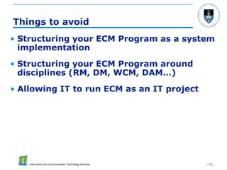Structuring ECM | PDF
