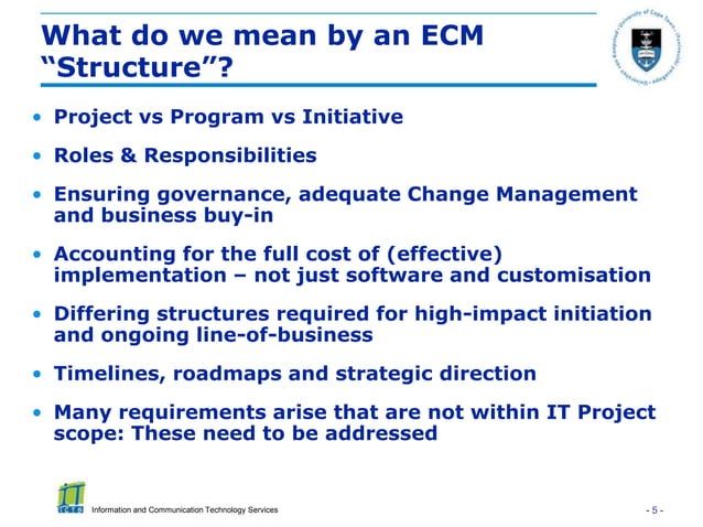Structuring ECM | PDF