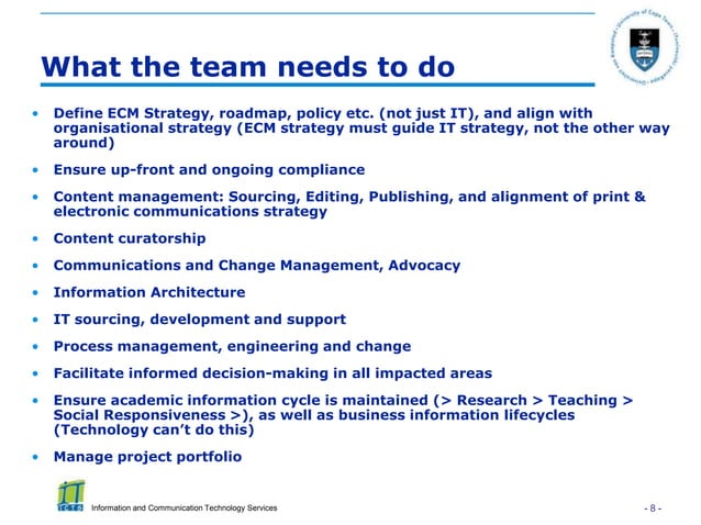 Structuring ECM | PDF