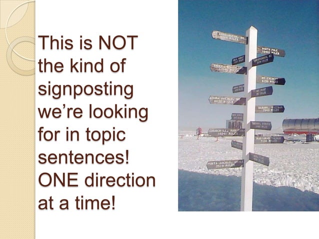 Structuring paragraphs properly | PPT