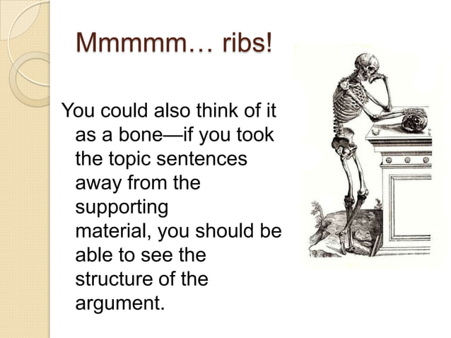 Structuring paragraphs properly | PPT