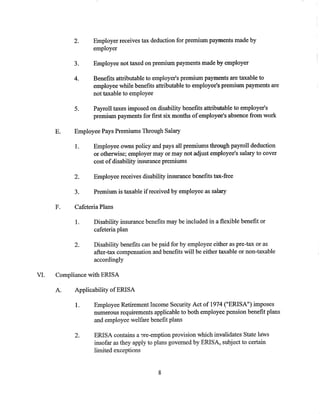Structuring Salary Continuation and Disability Insurance Plans | PDF