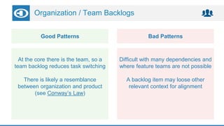 Structuring the Product Backlog | PPTX