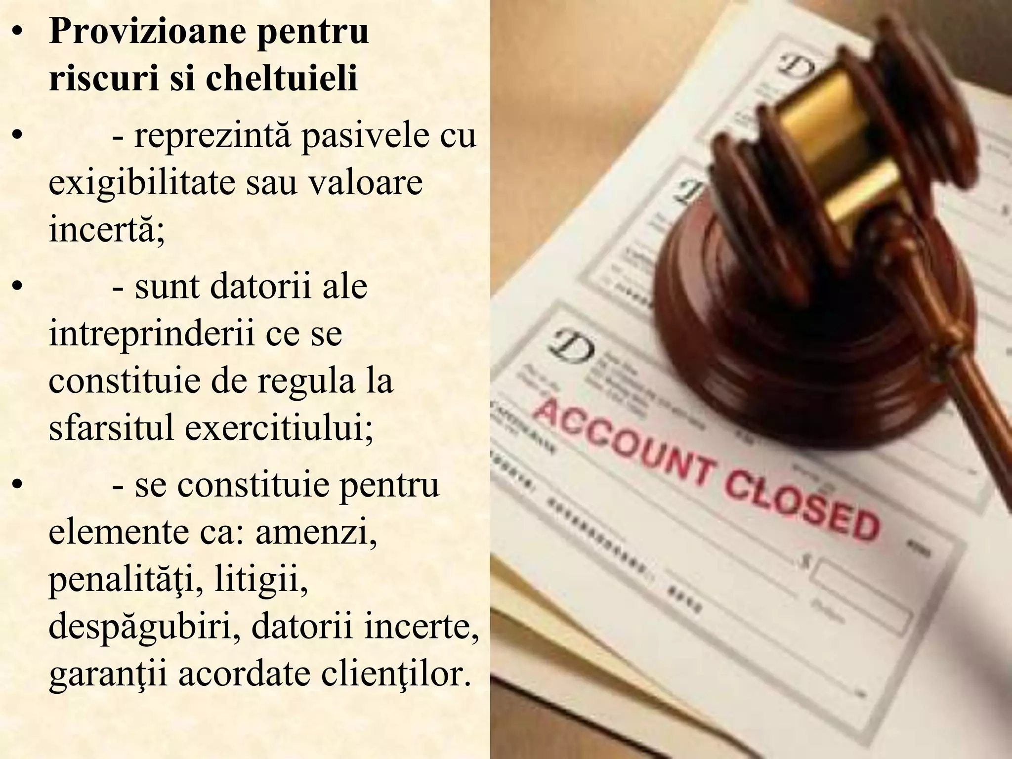 Structuri patrimoniale de pasiv | PPT