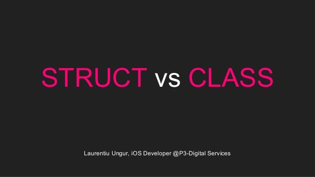Struct Vs Class In Swift