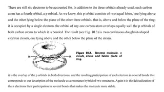 Strucutre of benzene, the keule's structure of benzene, the localized ...