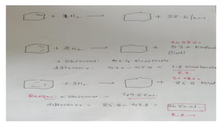 Strucutre of benzene, the keule's structure of benzene, the localized ...