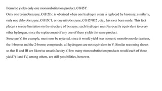 Strucutre of benzene, the keule's structure of benzene, the localized ...