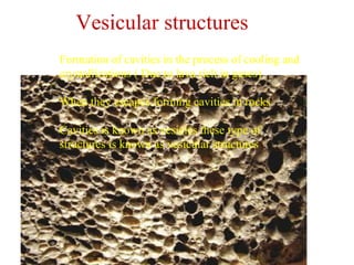 Strucutres of igneous rocks | PPT