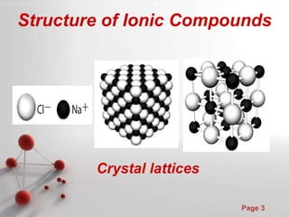 Strucuture and bonding | PPT