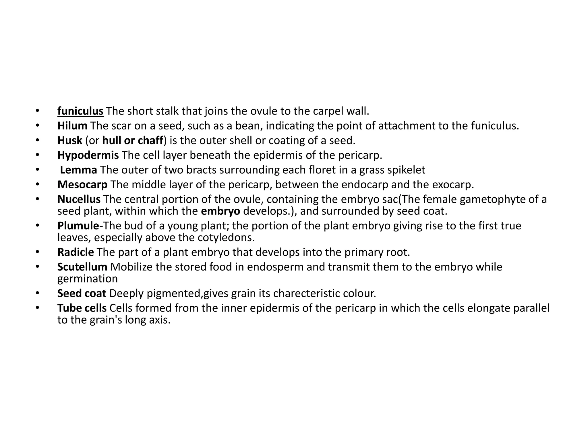 Strucuture of cereal grains and legumes | PPTX