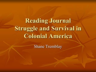 Struggle and survival | PPT