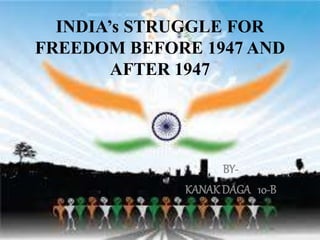 Struggle for freedom | PPTX