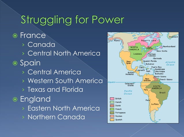 Struggle for north america | PPTX