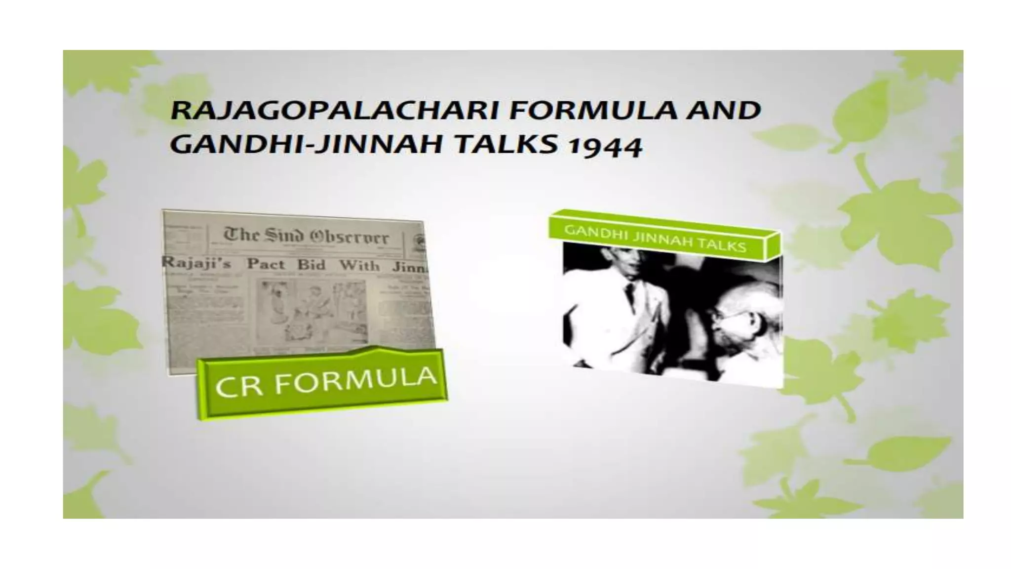 Struggles behind the creation of pakistan | PPT