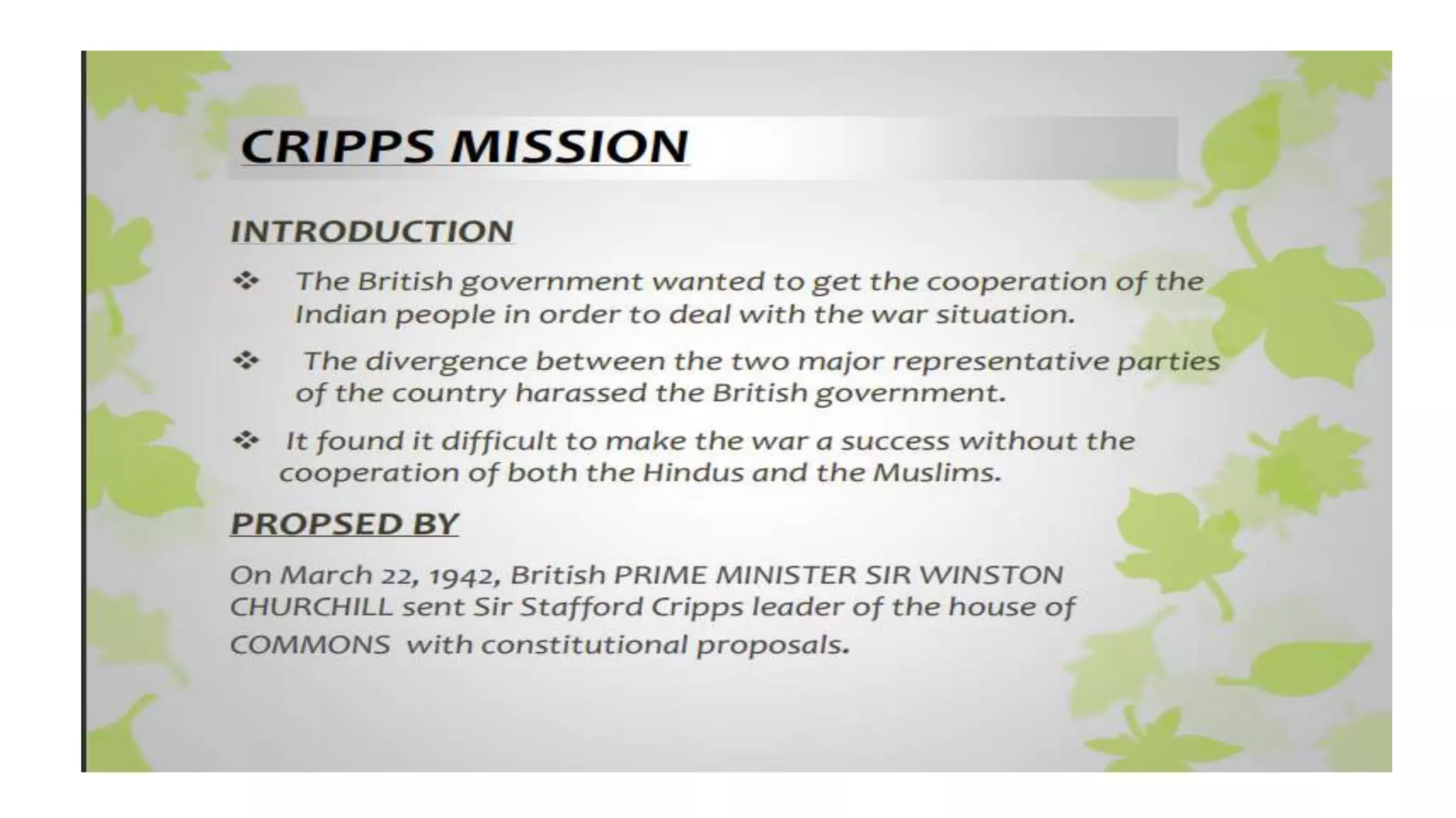 Struggles behind the creation of pakistan | PPT