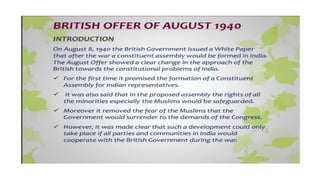 Struggles behind the creation of pakistan | PPT