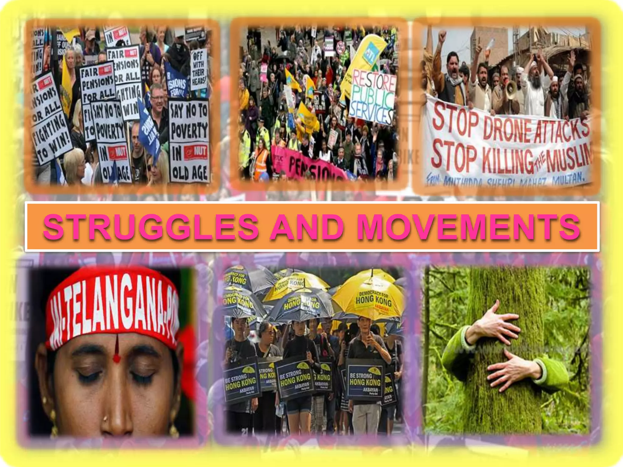 Struggles & movements | PPT