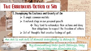 Struggling with moral evil: Sin | PDF