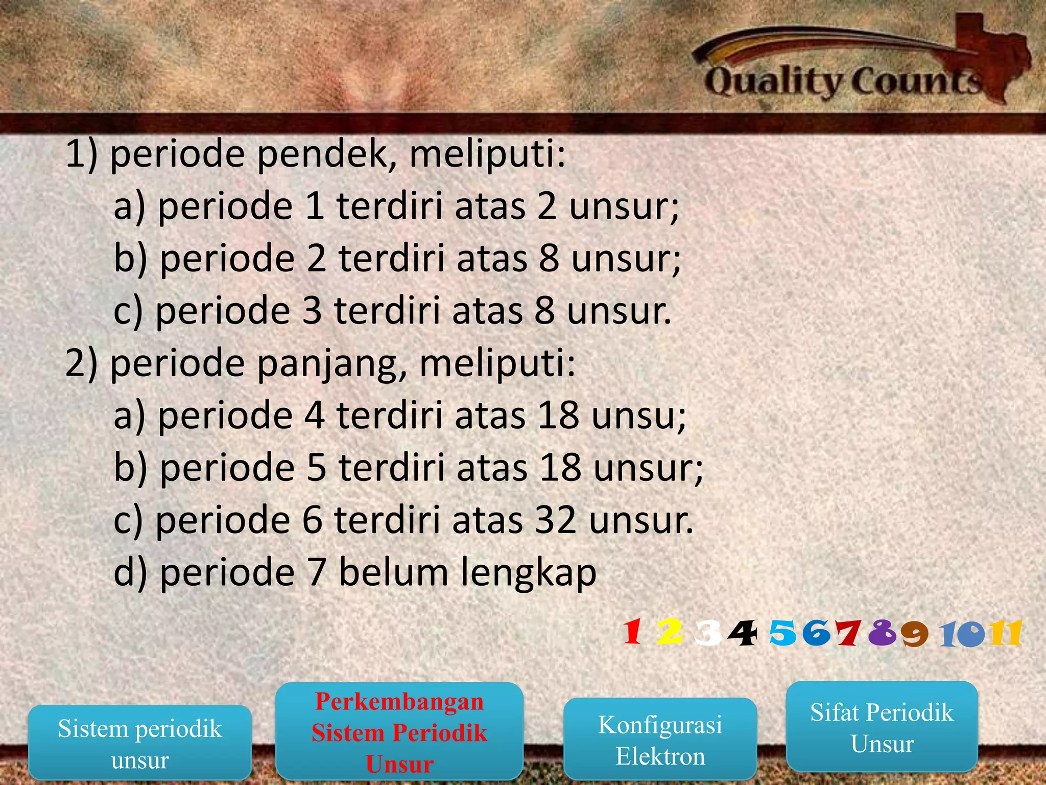 Struktur a tom dan sistem periodik unsur (1) | PPTX