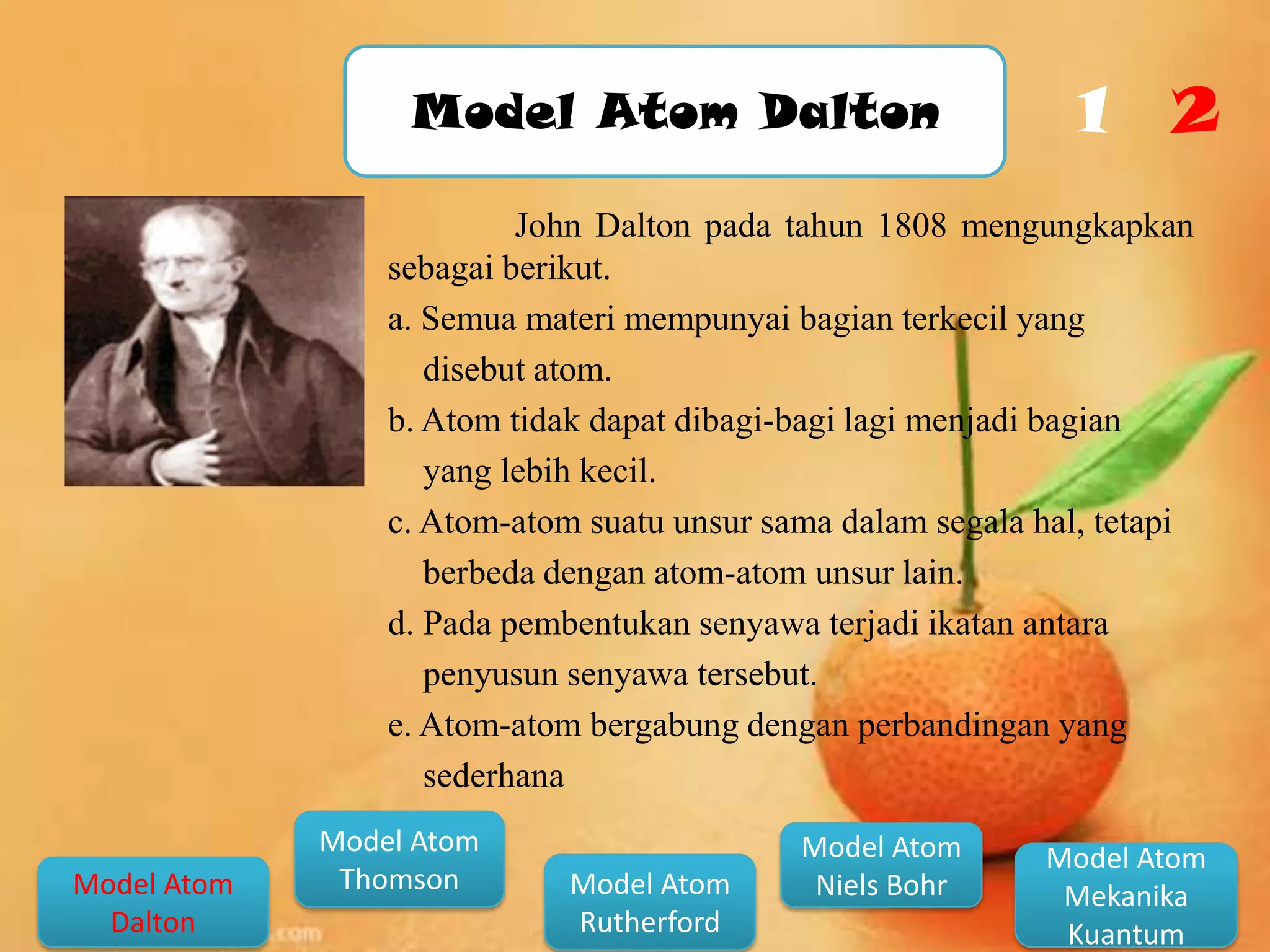 Struktur a tom dan sistem periodik unsur (1) | PPTX