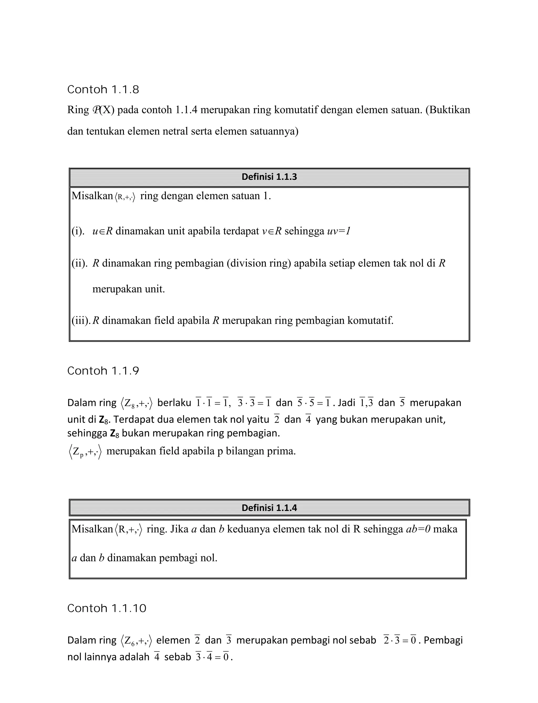 Struktur aljabar-2 | PDF