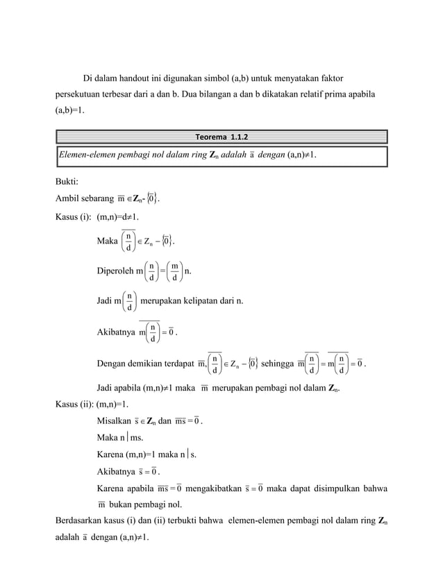 Struktur aljabar-2 | PDF