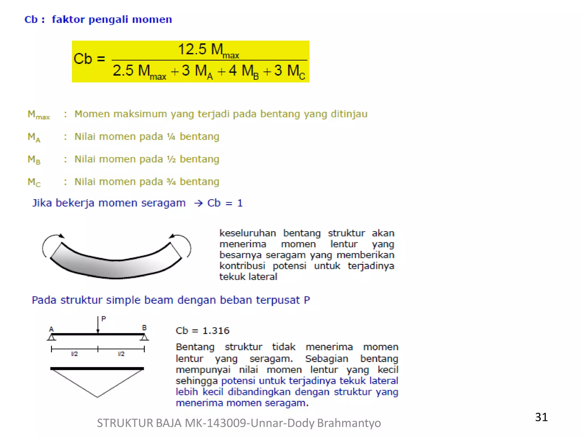 Struktur baja-5 lentur-balok | PDF