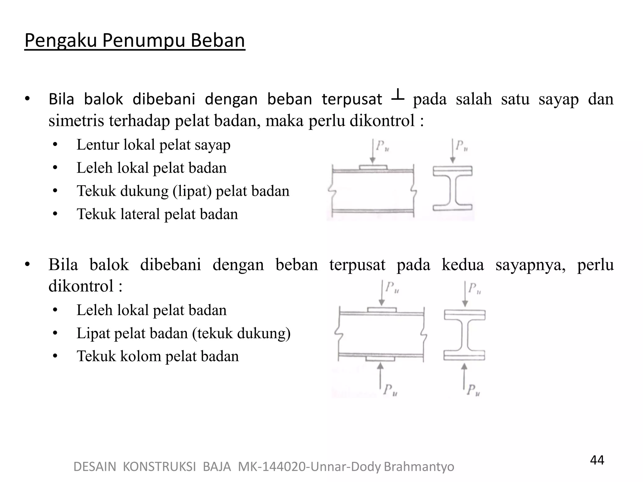 Struktur baja-5 lentur-balok | PDF