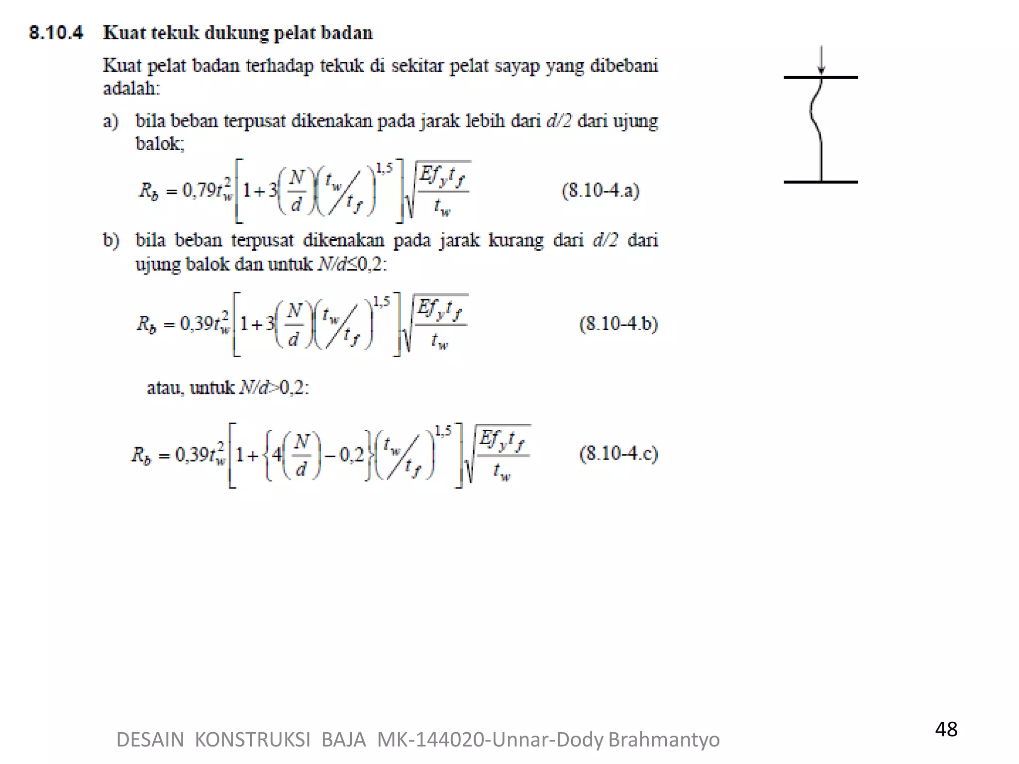Struktur baja-5 lentur-balok | PDF