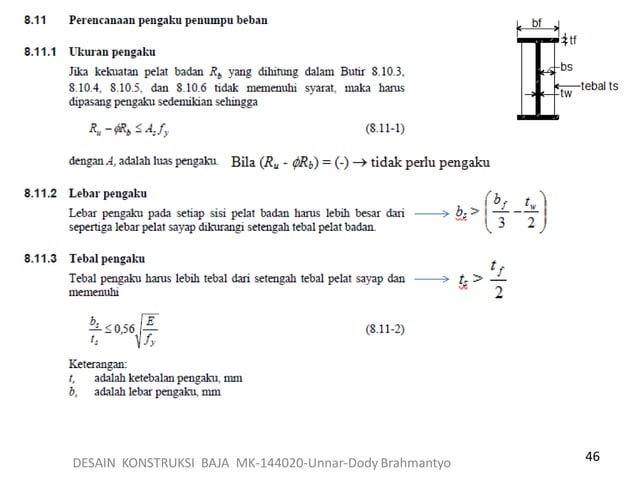 Struktur baja-5 lentur-balok | PDF