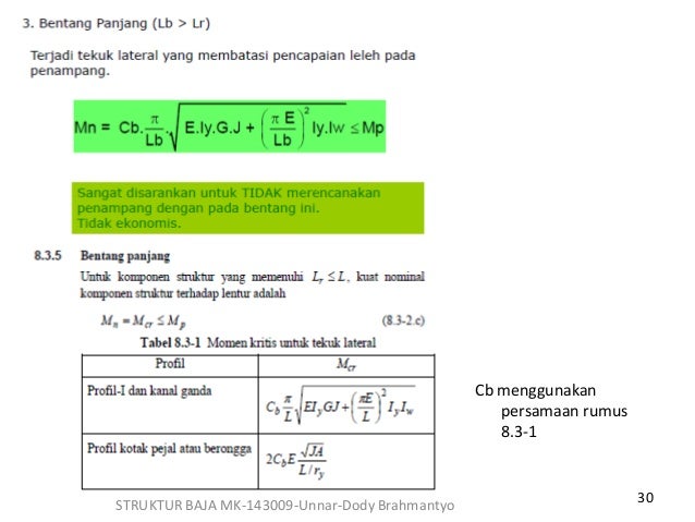 Struktur baja-5 lentur-balok