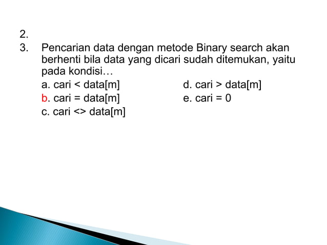 Jawaban Struktur data soal-latihan | PPT