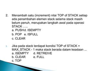 Struktur data soal-latihan | PPT