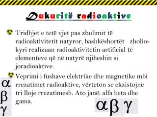 Struktura e atomit dhe bërthama e tij | PPT