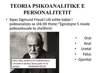 Struktura e personalitetit | PPTX