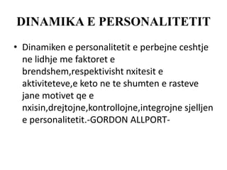 Struktura e personalitetit | PPTX