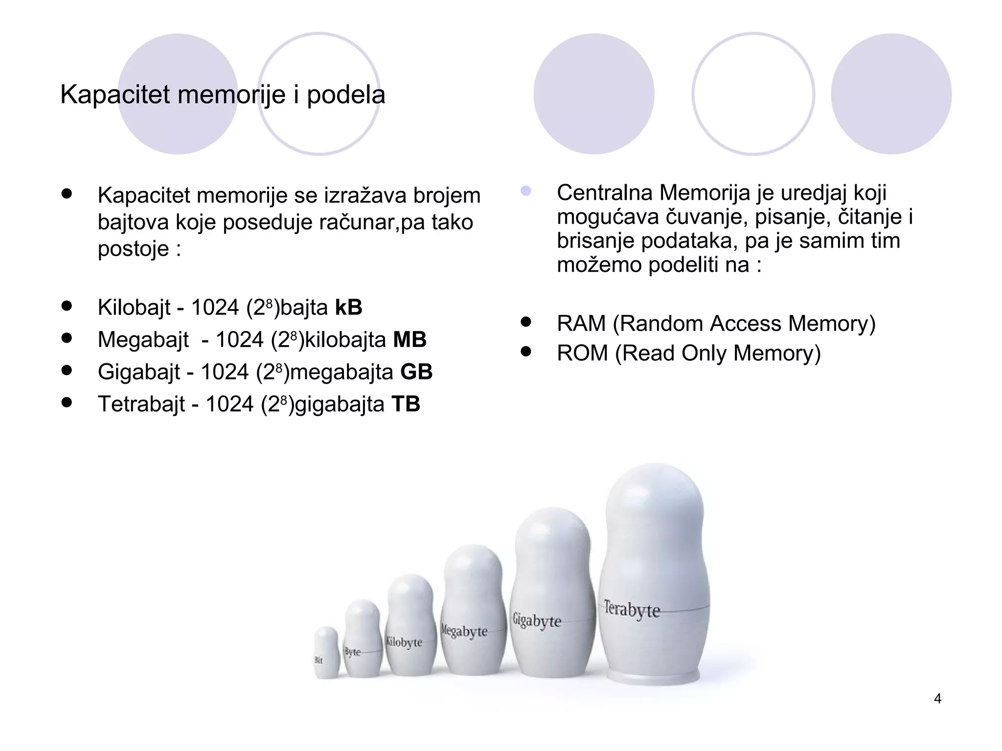 Struktura hardvera računarskog sistema - Darko Stevanović - Nebojša ...