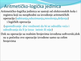 Struktura hardverskog računarskog sistema.2003