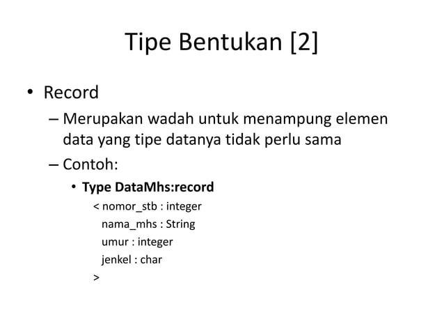 Struktur Algoritma dan Tipe Data.pptx do | PPT