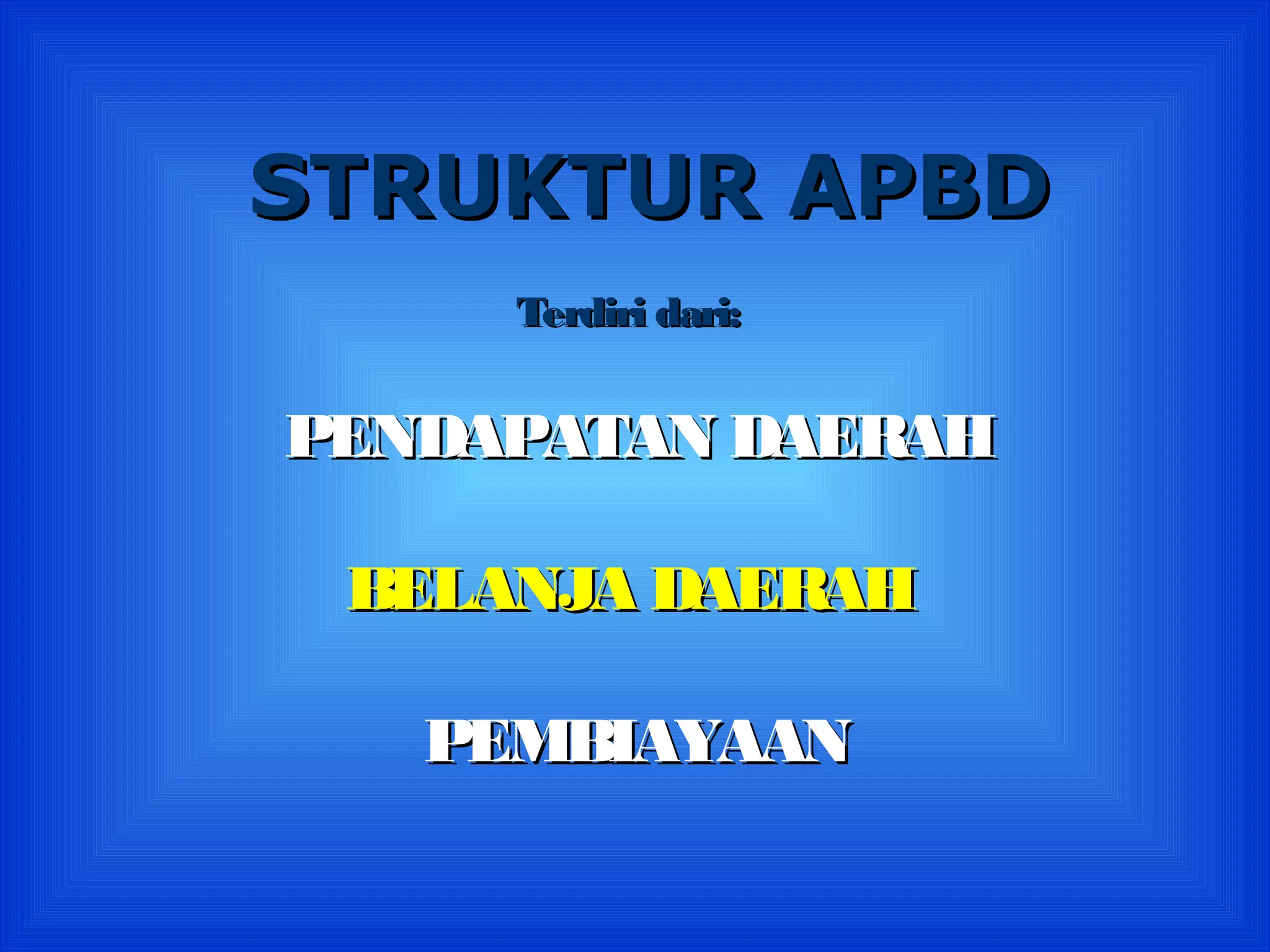 Struktur apbd | PPT