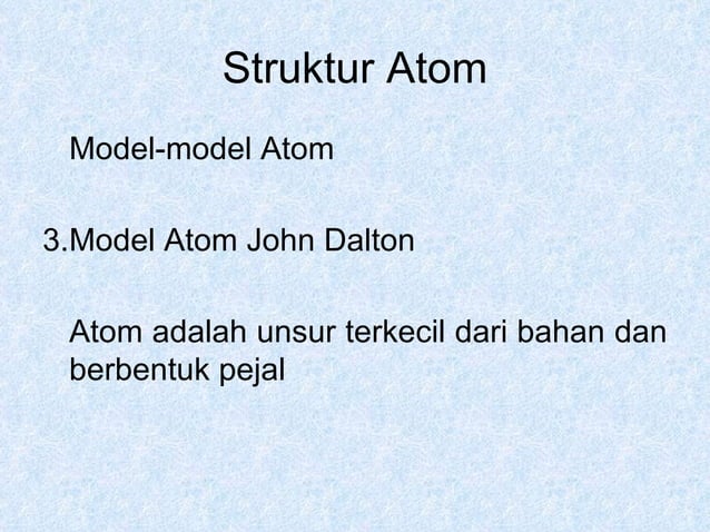 Struktur atom | PPT